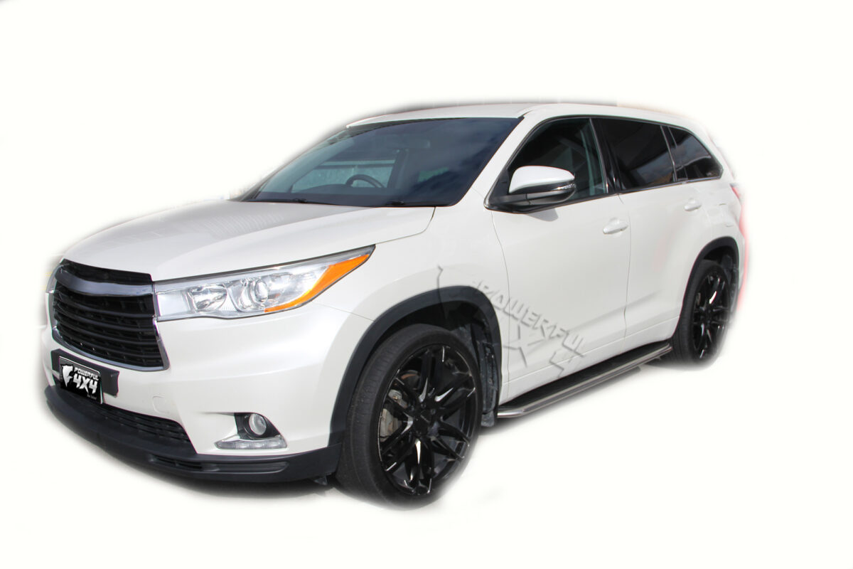 POWERFUL Side Steps for Toyota Highlander 2013-2020 - Powerful 4X4