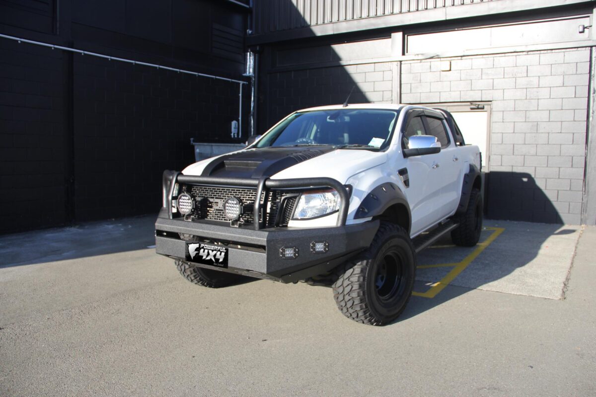 POWERFUL Bonnet Scoop for Ford Ranger PX1 2012-2015 - Powerful 4X4