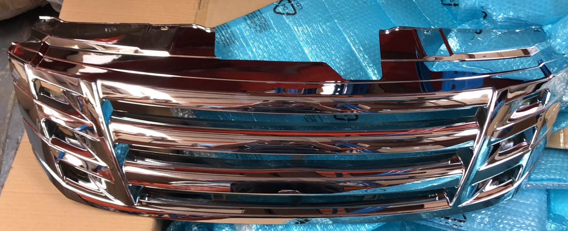 POWERFUL Front Grille for Isuzu D-Max 2012-2015 Chrome - Powerful 4X4