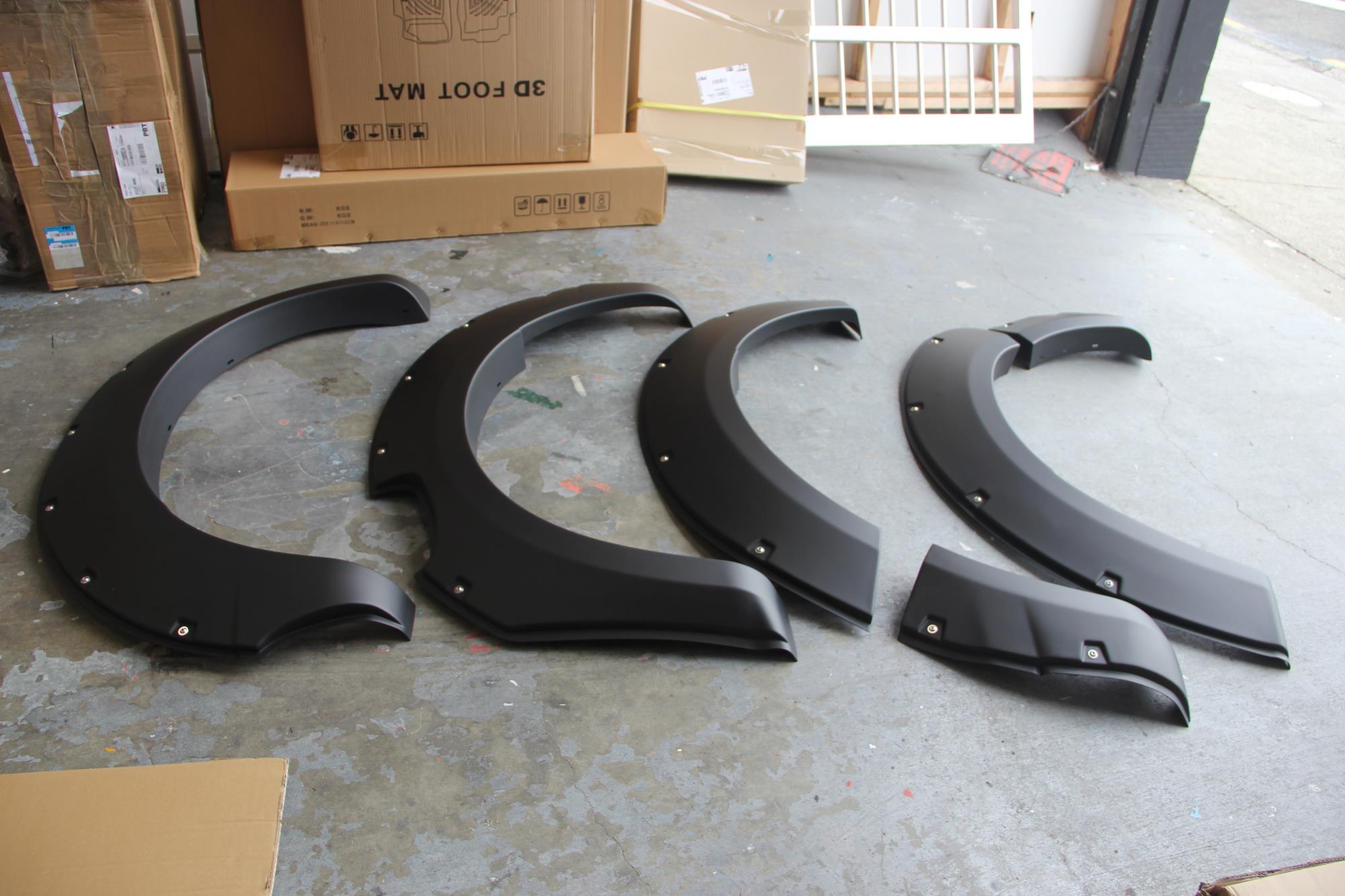 POWERFUL Fender Flares for Ford Ranger Next-Gen Sport 2022-Current F2 ...