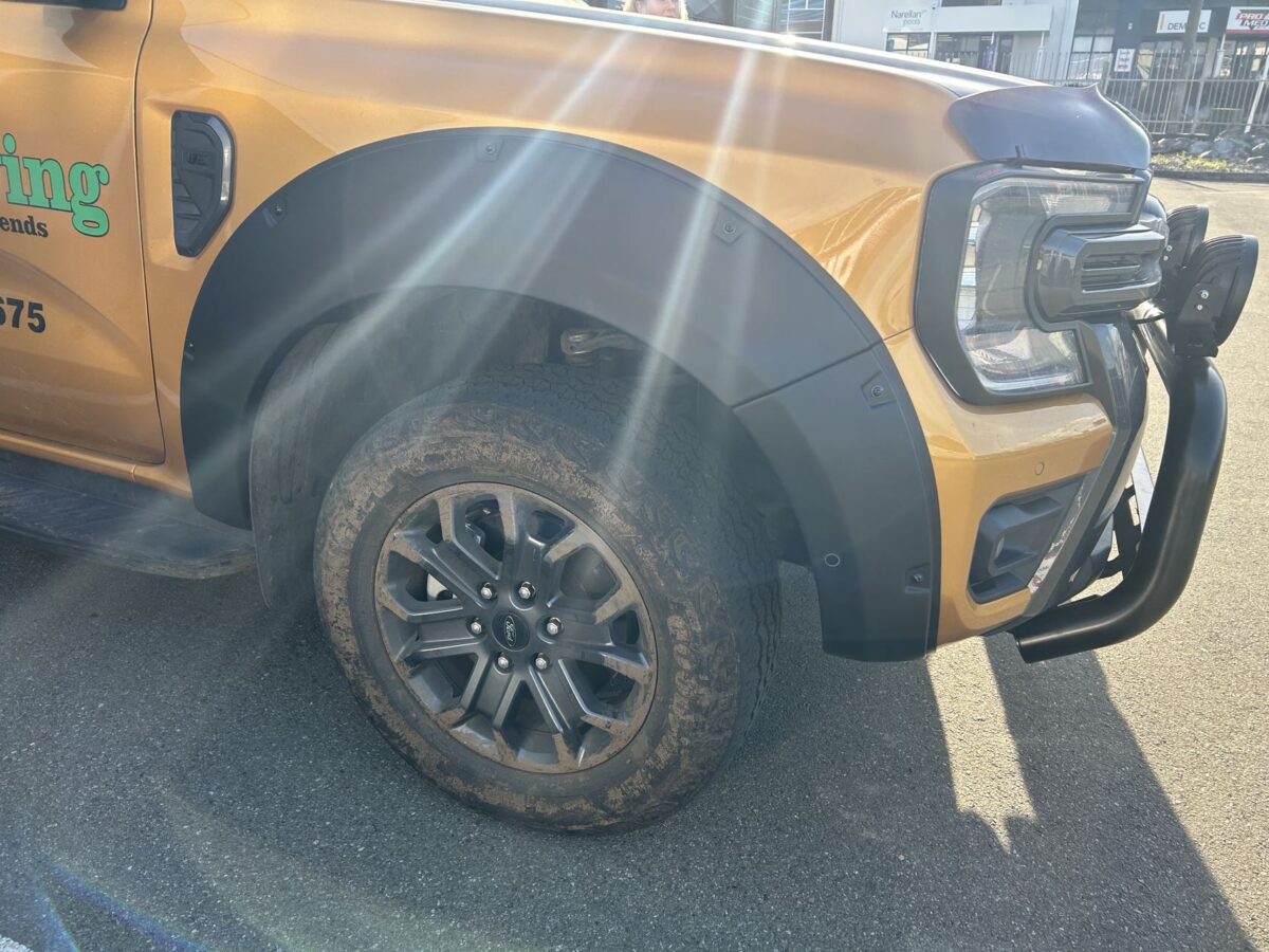 POWERFUL Fender Flares for Ford Ranger Next-Gen Wildtrak 2022-Current ...