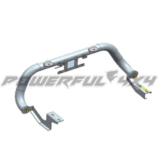 POWERFUL Sensor Compatible Nudge Bar for Nissan Navara NP300 2021 ...