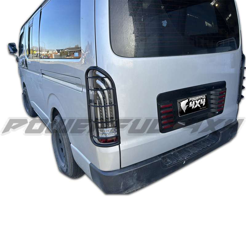 Powerful Rear Number Plate Trim Cover for Toyora Hiace 2005-Current ...