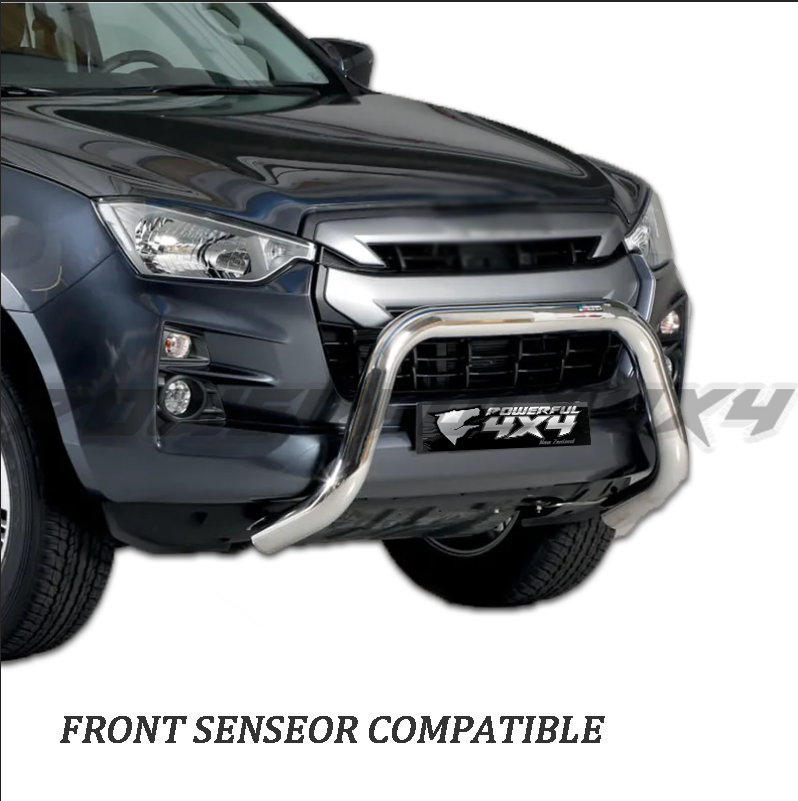 POWERFUL Sensor Compatible Nudge Bar for Isuzu D-Max 2020-Current ...