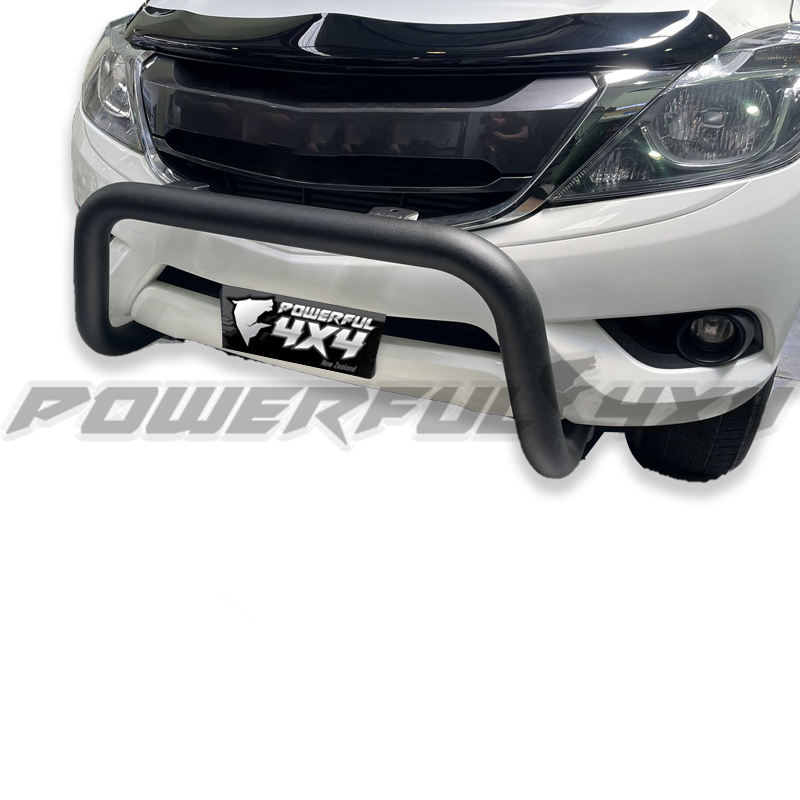 POWERFUL Sensor Compatible Nudge Bar for Mazda BT-50 2012-2020 (Black ...